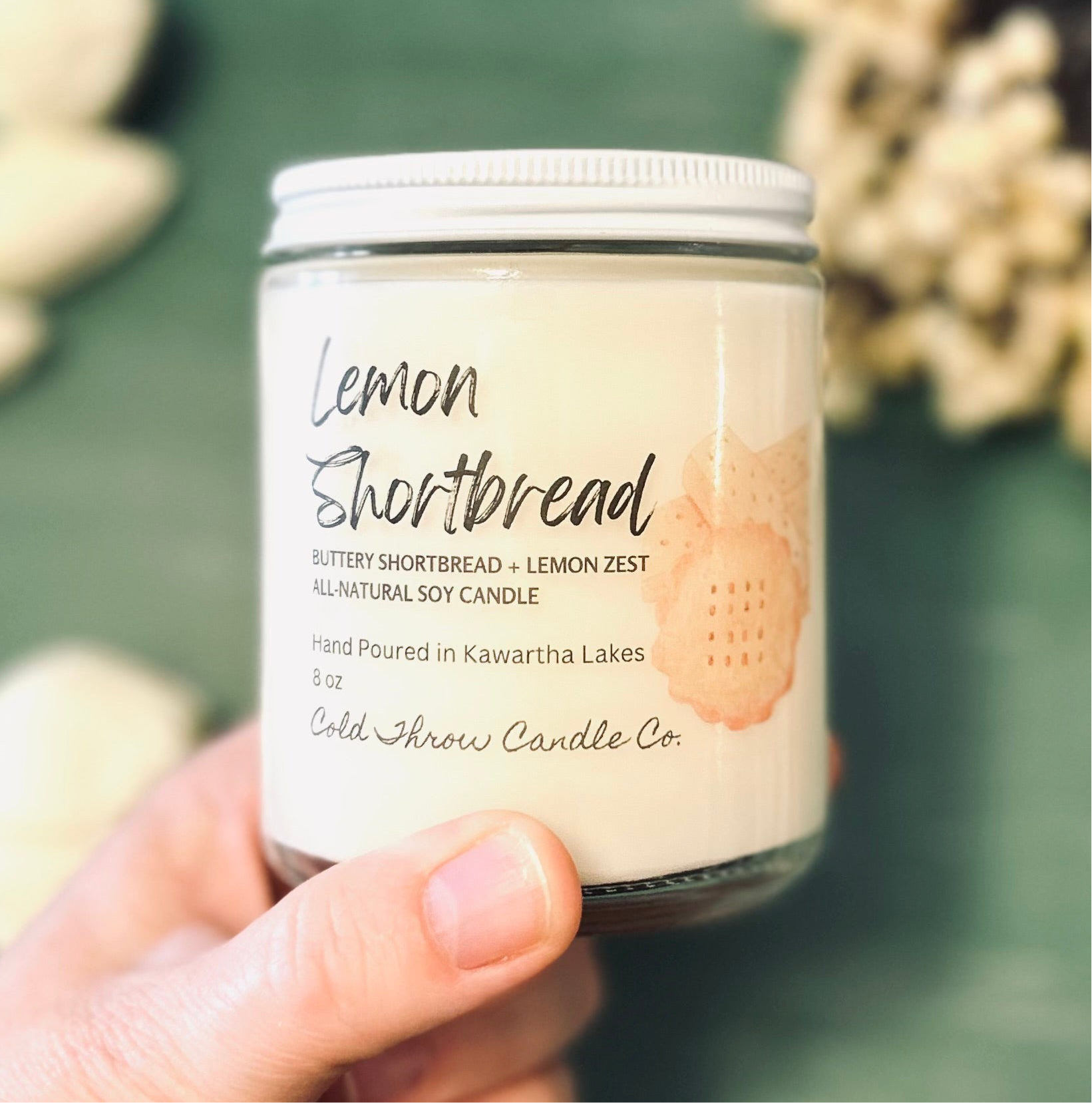 Lemon Shortbread – Cold Throw Candle Co.