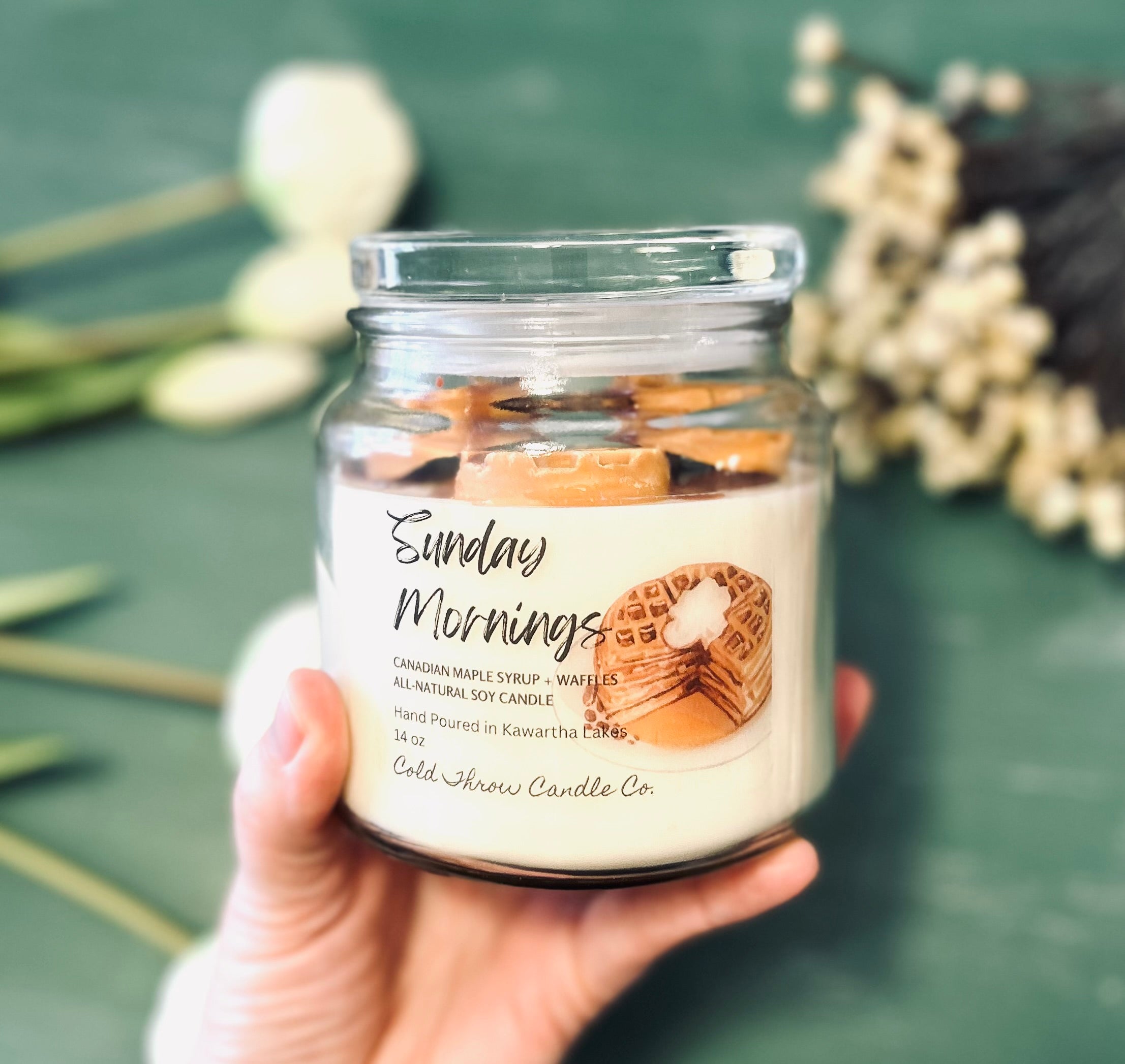 Decorative Sunday Mornings – Cold Throw Candle Co.
